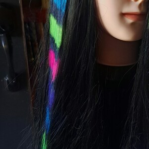 Instaqueen Scene Queen Kid Emo Coontail Raccoon Tail Clip in Human Hair ...