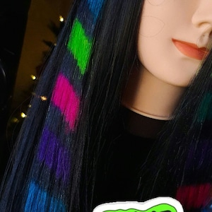 Instaqueen Scene Queen Kid Emo Coontail Raccoon Tail Clip in Human Hair ...