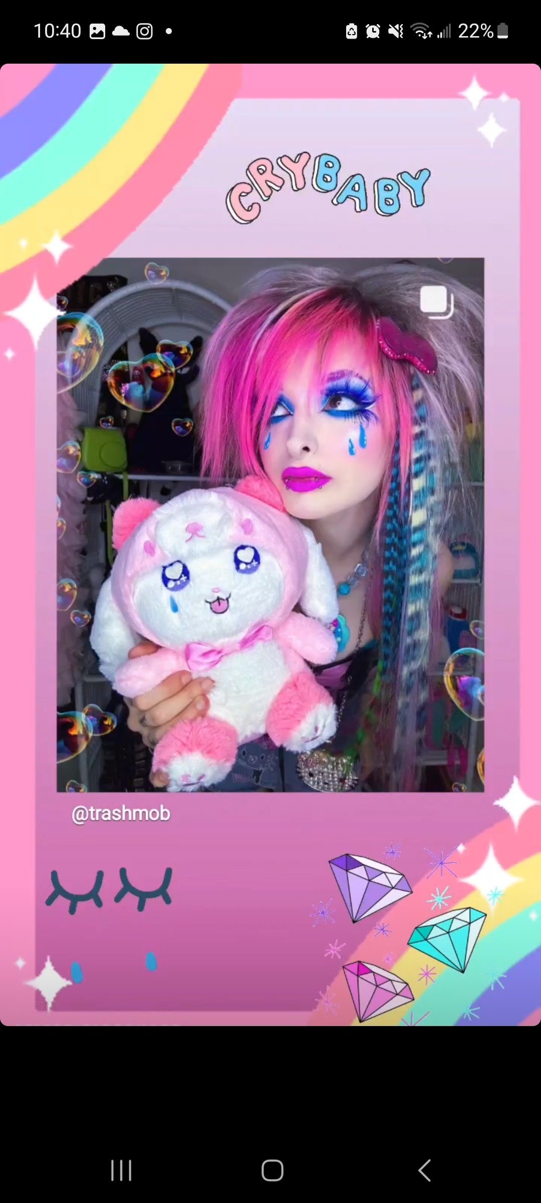 Scene Queen Emo Kid Atomic Turquoise Leopard Cheetah Human Hair ...