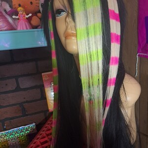 Cruel Summer Trio Raccoon Tail Coontails X3 Clip in Human Hair ...