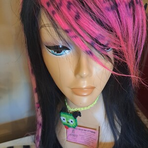 Ombre Leopard Cheetah Print Fringe Bang Highlight Clip in Human Hair ...