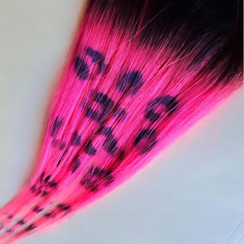 Cheetah Print Hair - Etsy
