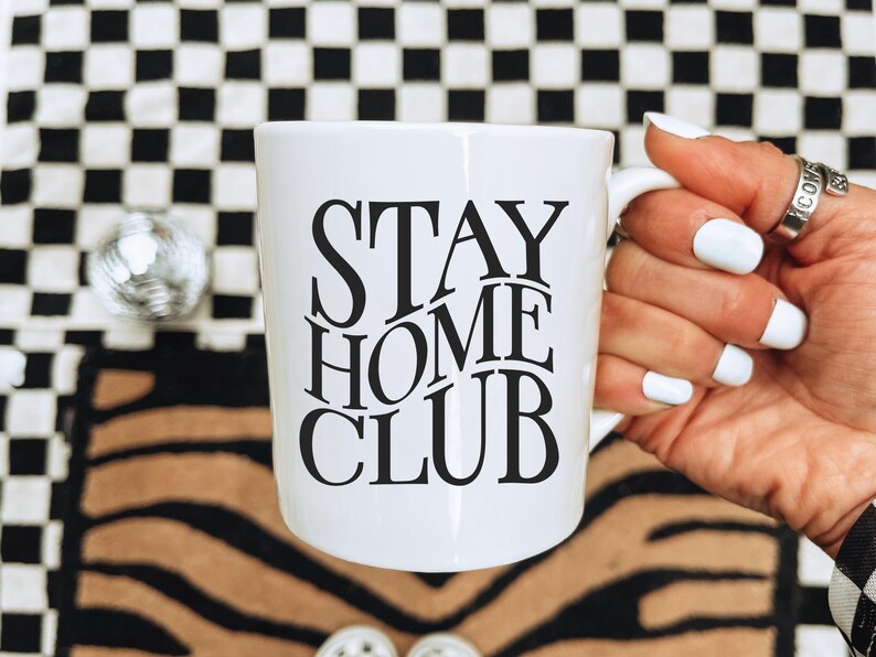 Stay Home Club Svg, Stay Home SVG, Funny Svg, T Shirt Svg, Adhd Svg ...