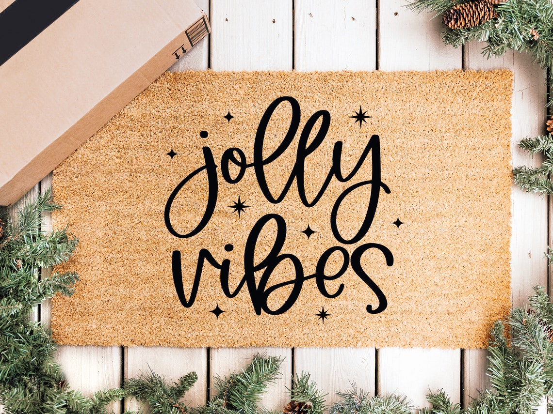 Jolly Vibes SVG, Christmas SVG, Cricut SVG, Cricut Files, Christmas ...