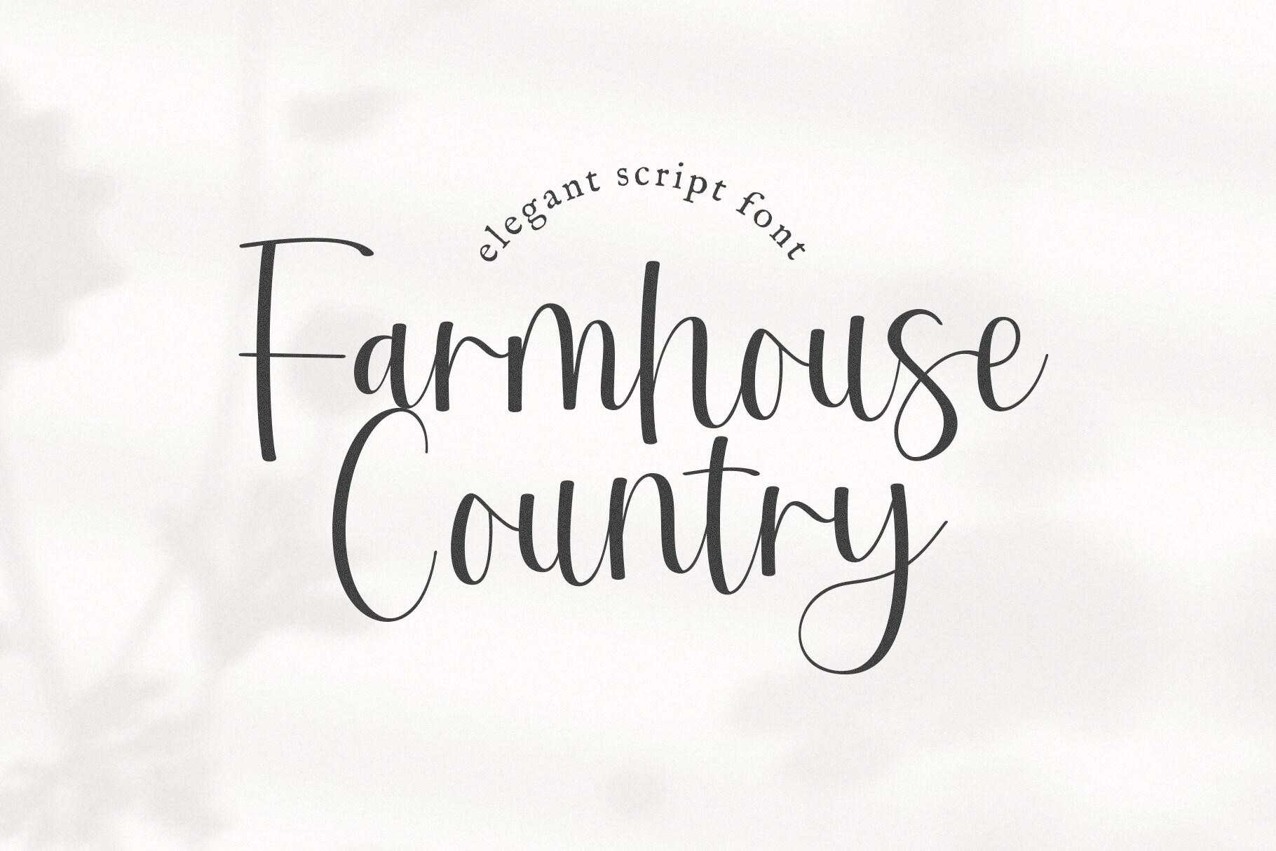 Farmhouse Country Font, Modern Script Font, Wedding Fonts, Logo Fonts ...