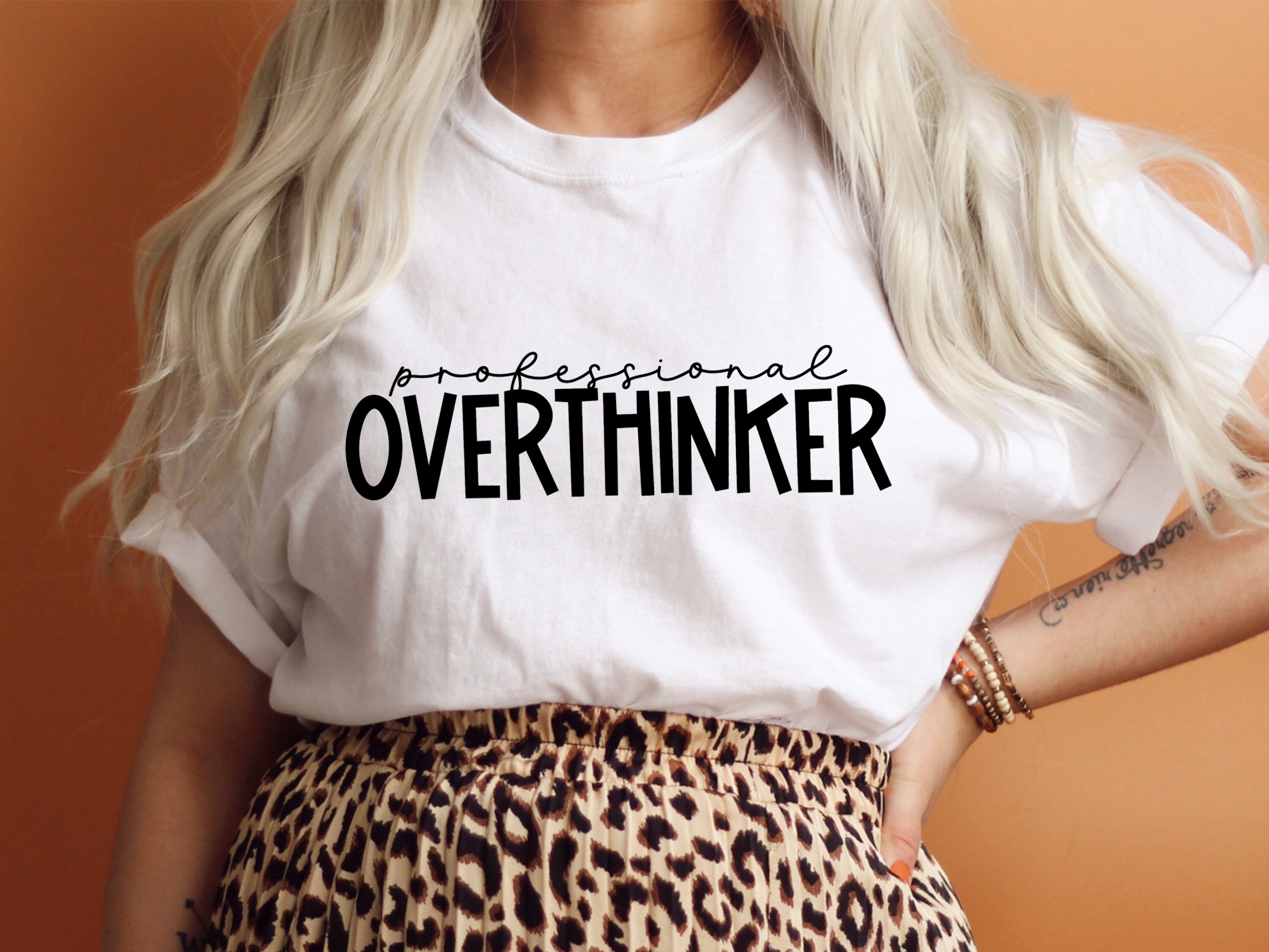 Professional Overthinker SVG, Retro SVG, Groovy Svg, SVG for Cricut ...