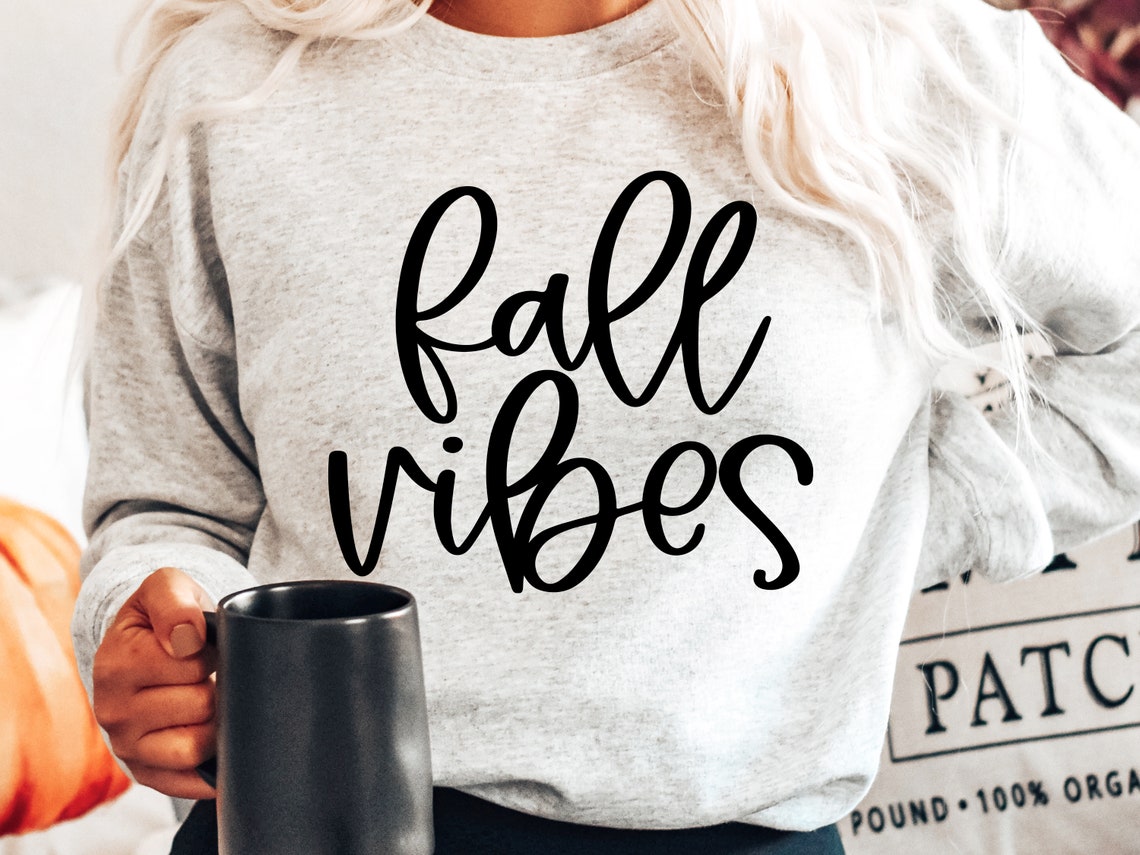 Fall Vibes SVG Fall Quotes SVG Fall SVG Autumn Svg Fall - Etsy