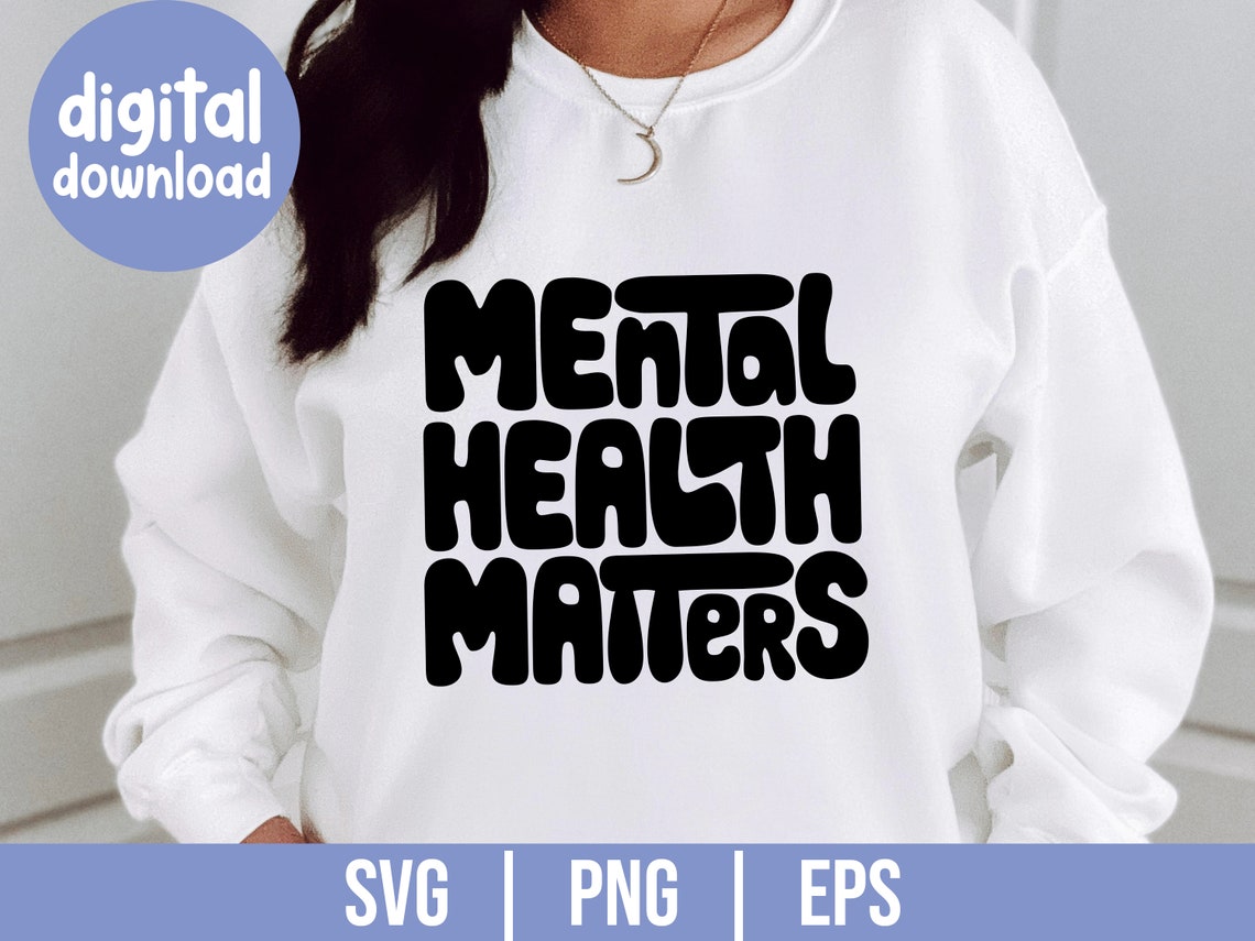 Mental Health Matters SVG Mental Health SVG SVG for Cricut - Etsy
