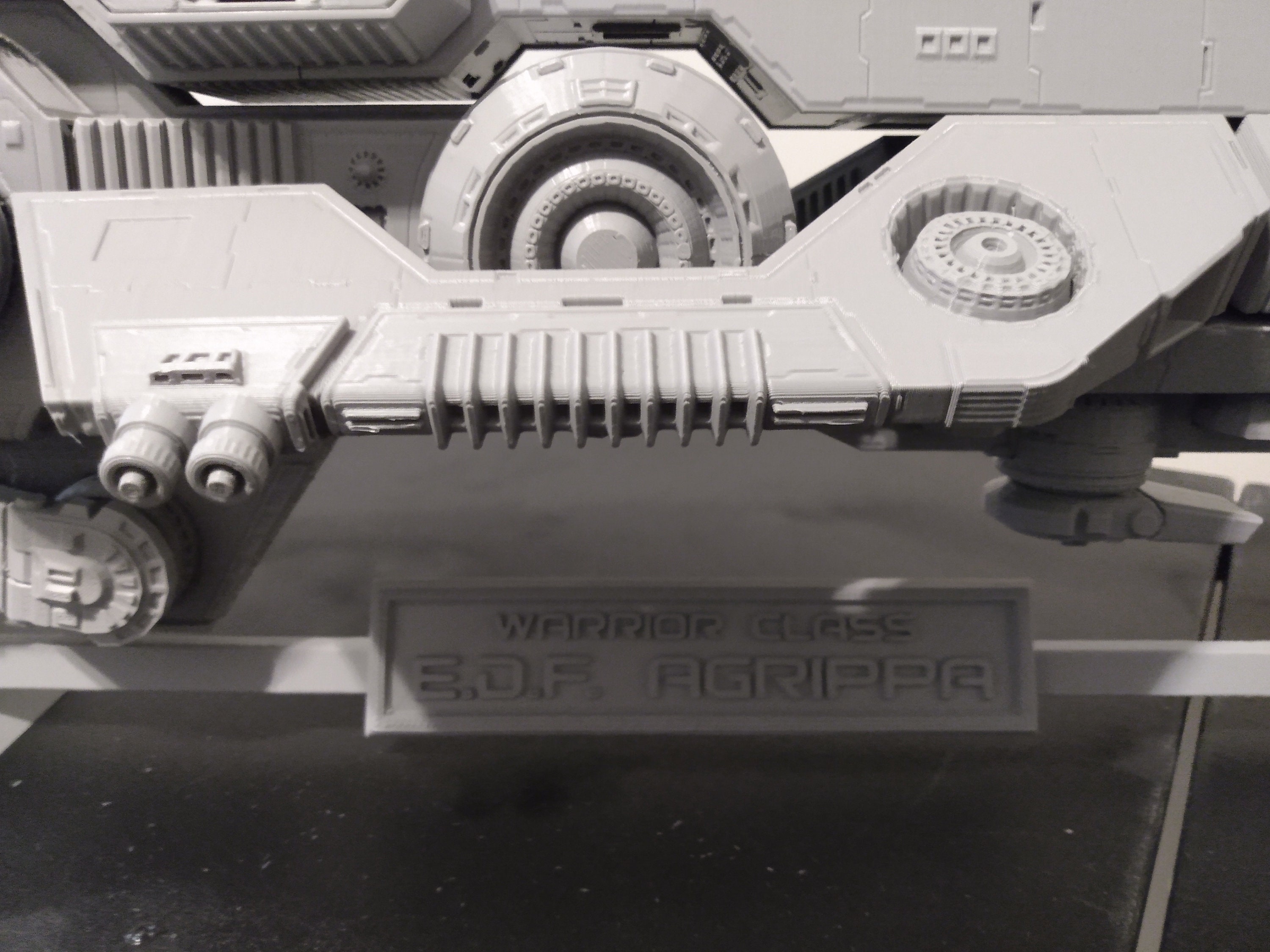 3d Printed Battlecruiser - Etsy