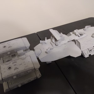 Troop Drop Ship 3d Printed Model - Etsy