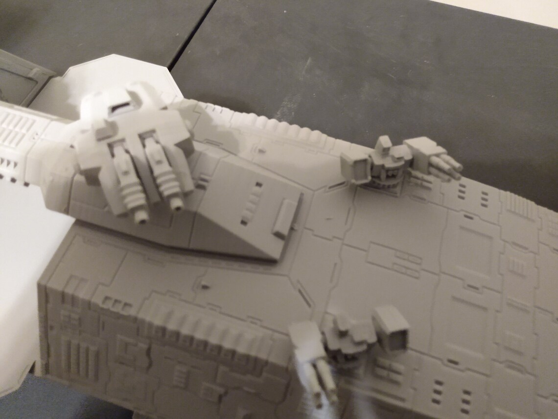 Troop Drop Ship 3d Printed Model - Etsy