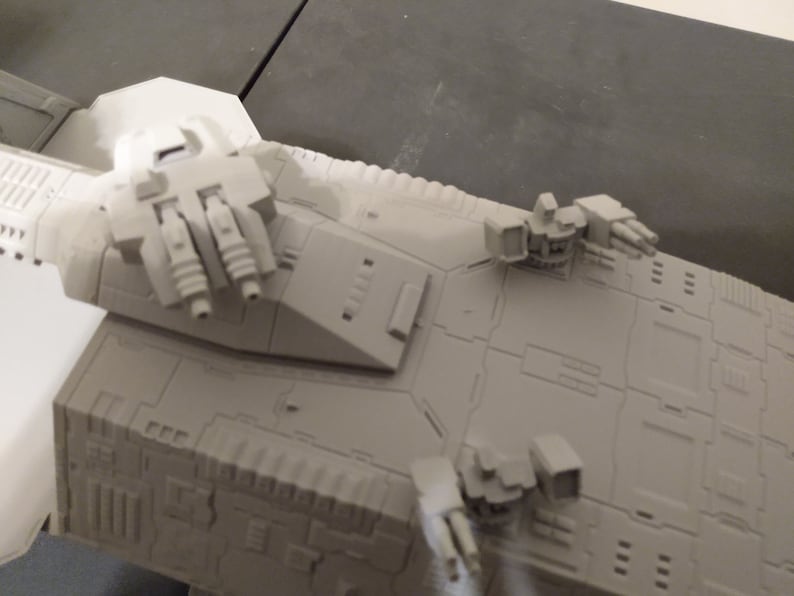 Troop Drop Ship 3d Printed Model - Etsy