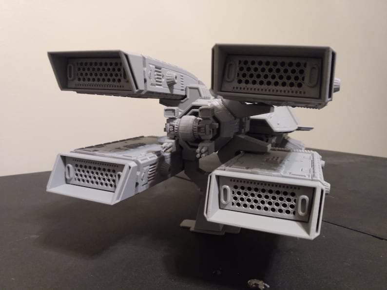 Troop Drop Ship 3d Printed Model - Etsy