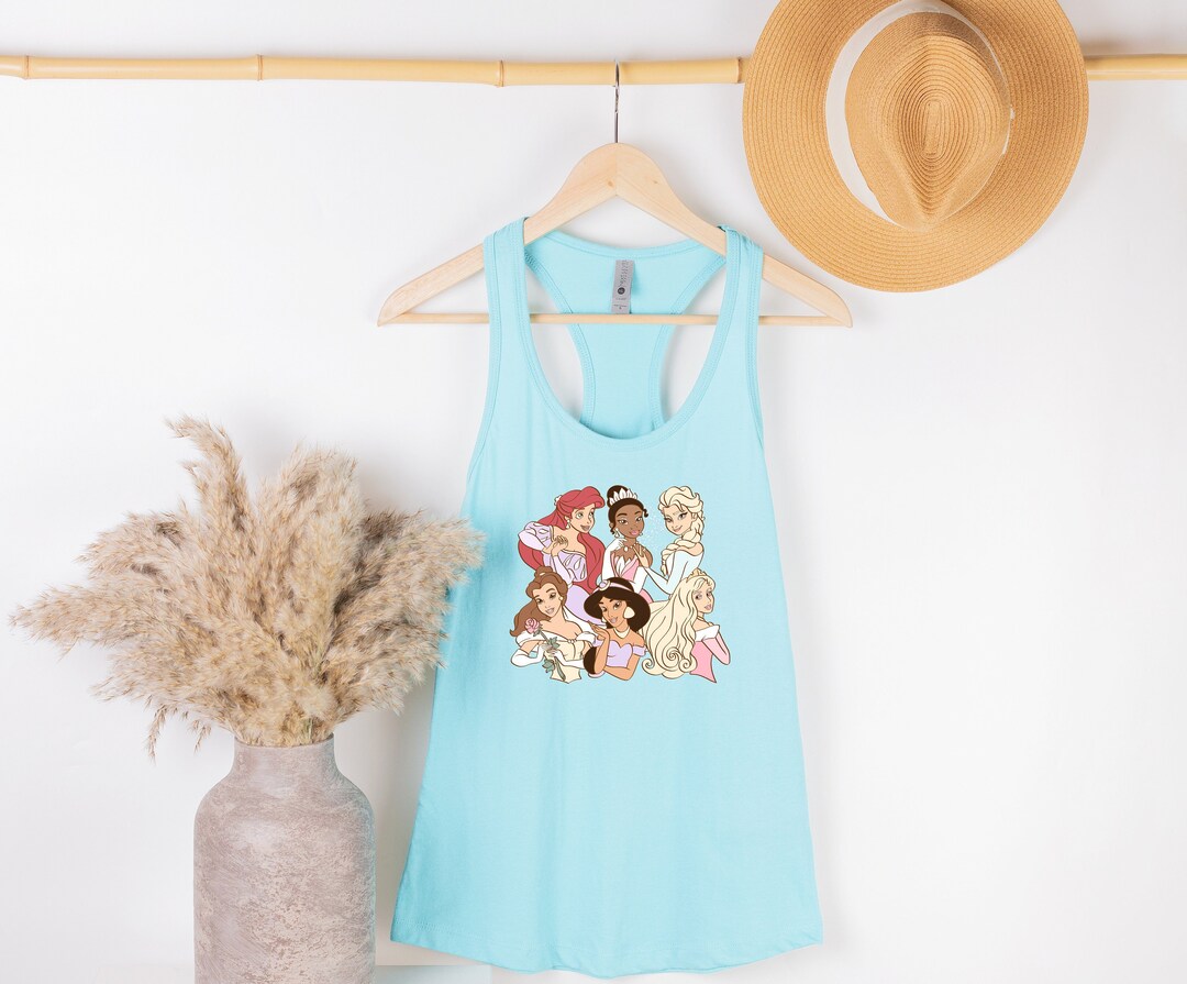 Disney Princess Tank Top, Cute Princess Tank, Magic Kingdom Tank ...