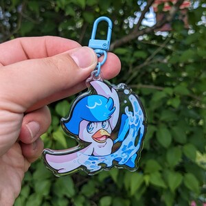 Element Trio, Epoxy Acrylic Keychains - Etsy