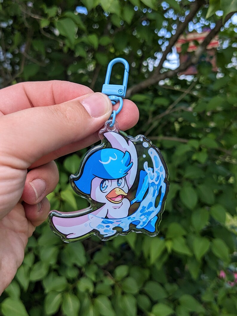 Element Trio, Epoxy Acrylic Keychains - Etsy