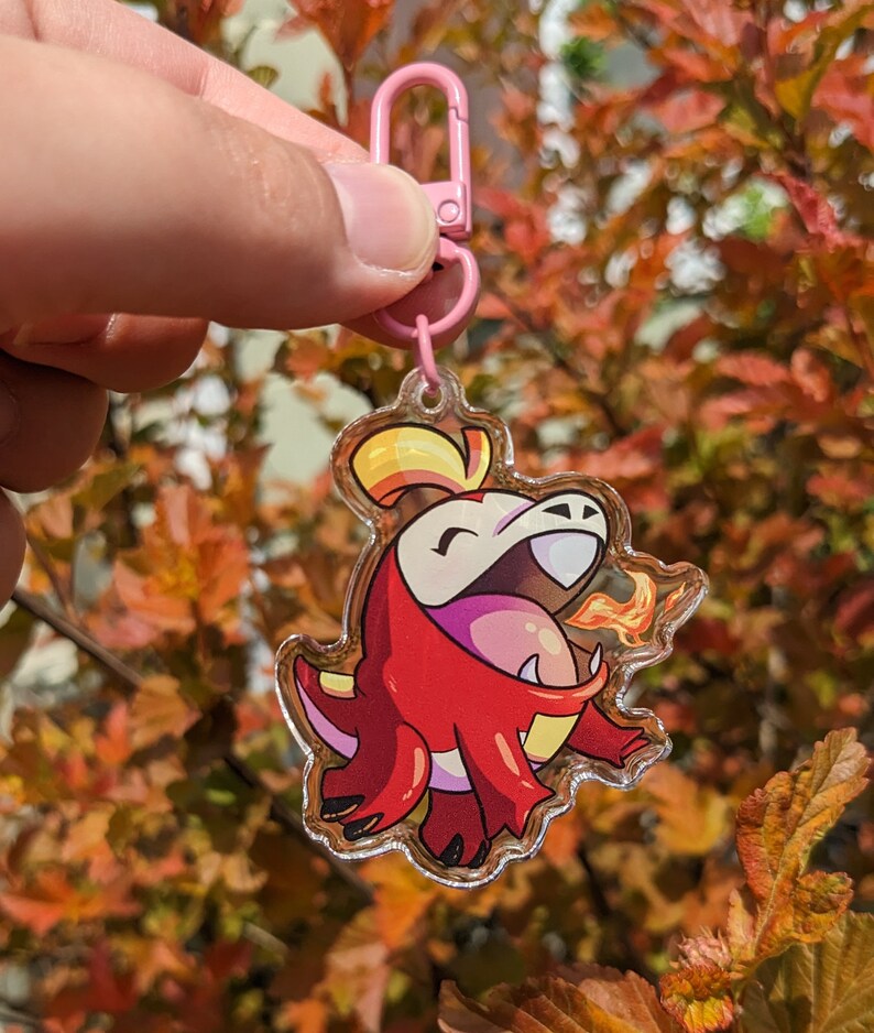 Element Trio, Epoxy Acrylic Keychains - Etsy