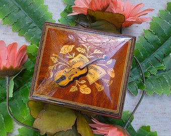 Vintage Reuge Swiss Music Box: Hummel Girls, 'you Are in My Heart' - Etsy
