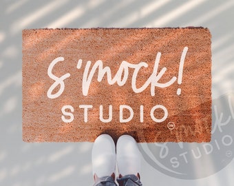 Welcome Mat Mockup - Etsy