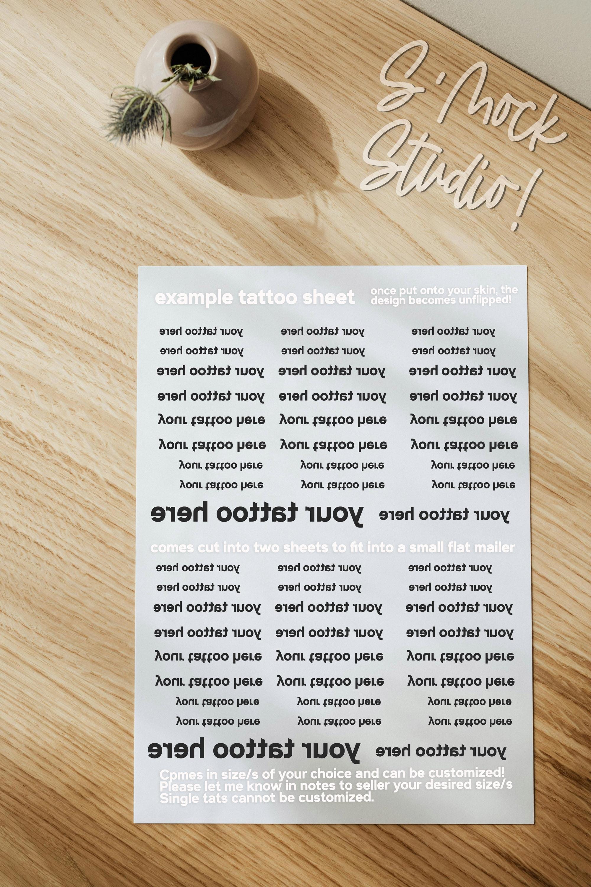 Custom Dot Matrix Date or Numbers or Personalized Wording 8.5"x11 ...