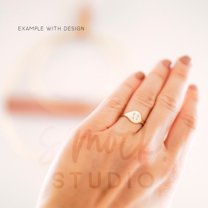 Ring Mockup Overlay Your Ring Png or Signet Ring Mockup Simple Jewelry ...