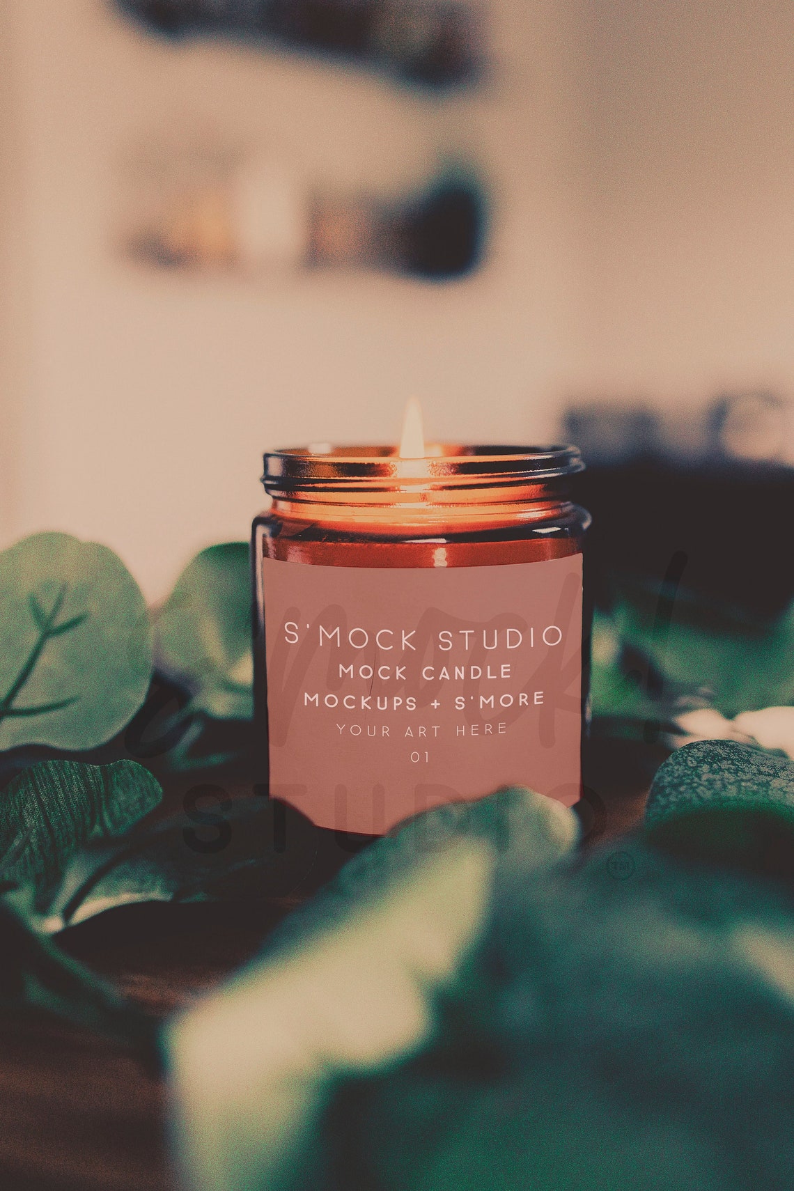 Jar Candle PSD Bundle Color Label Mockup Editable PSD Digital Download ...