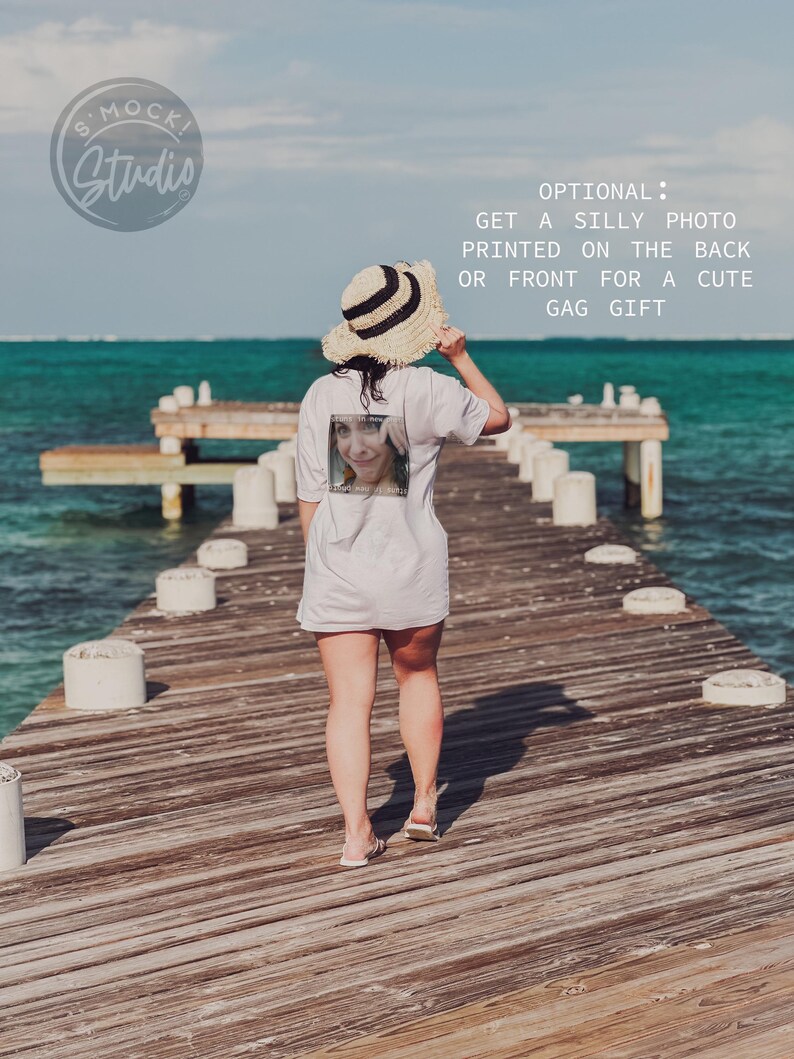 Stuns in New Photo With Optional Funny Photo on Front or Back T-shirts ...