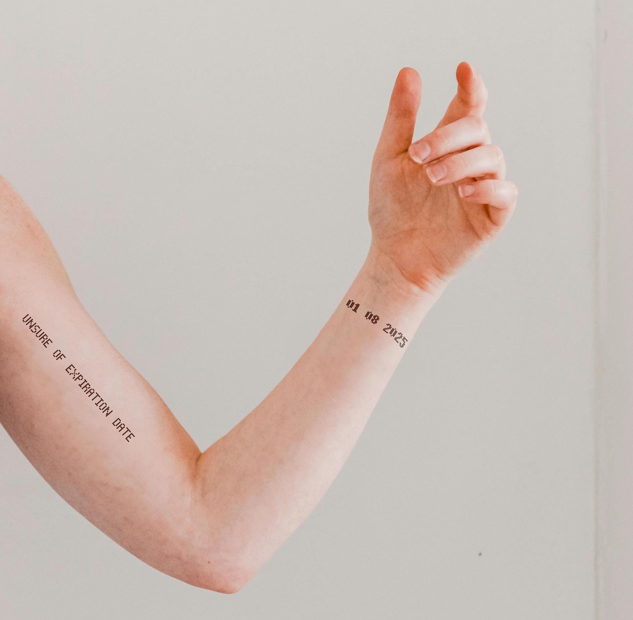 Custom Dot Matrix Date or Numbers or Personalized Wording 8.5"x11 ...