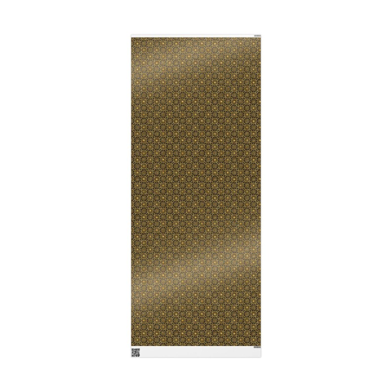 Art Deco Wrapping Paper | Gold Black Geometric Gift Wrap Roll - Etsy UK