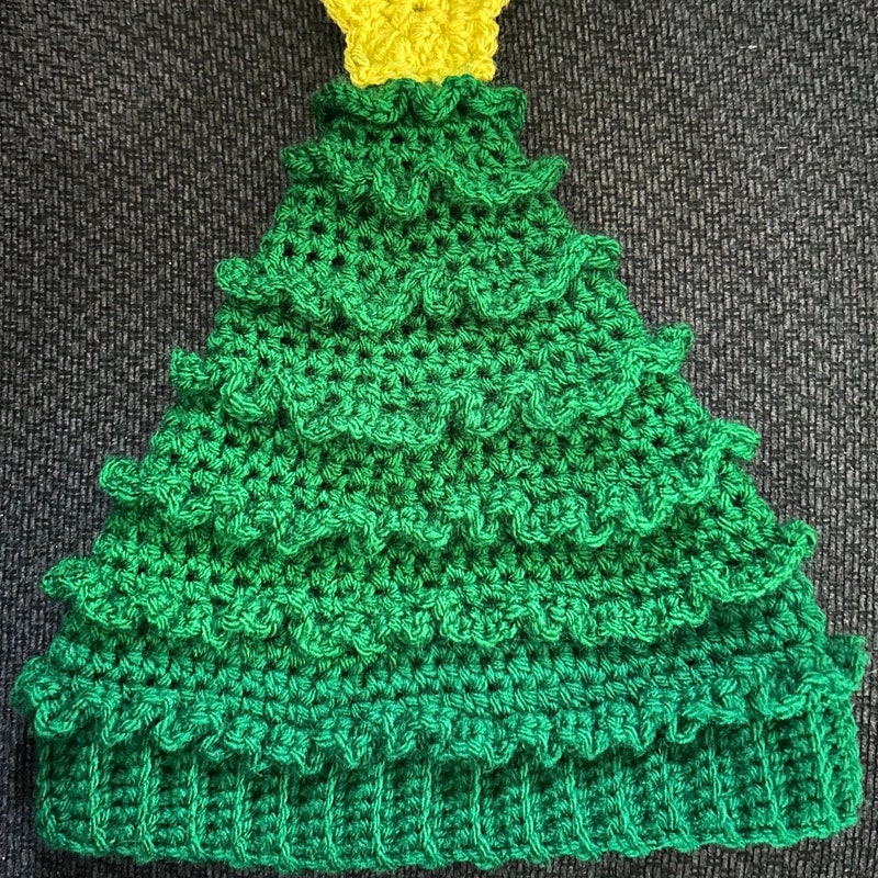 Christmas Tree Hat - Etsy