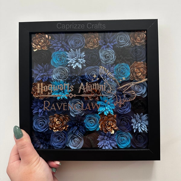 Hogwart Shadow Box - Etsy