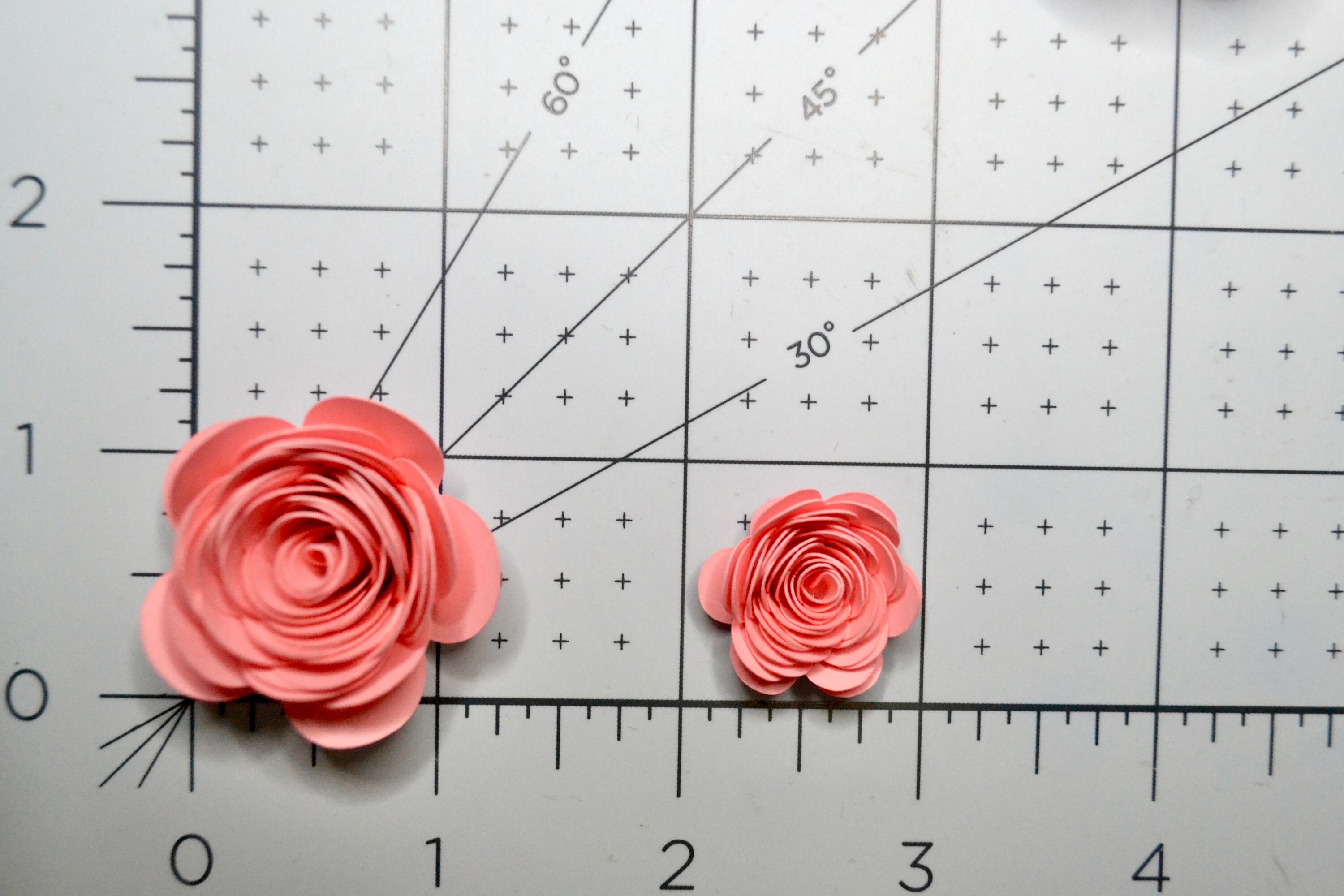 25pc Mixed Pink Hand Rolled Paper Flowers/ Loose Paper Flowers/ Paper ...