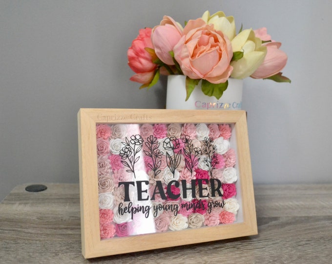 Teacher Appreciation Shadow Box - Etsy