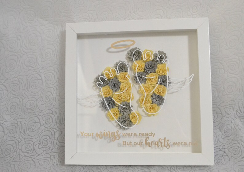 Sympathy Gift/ Memorial Shadow Box/ Infant Loss Frame - Etsy