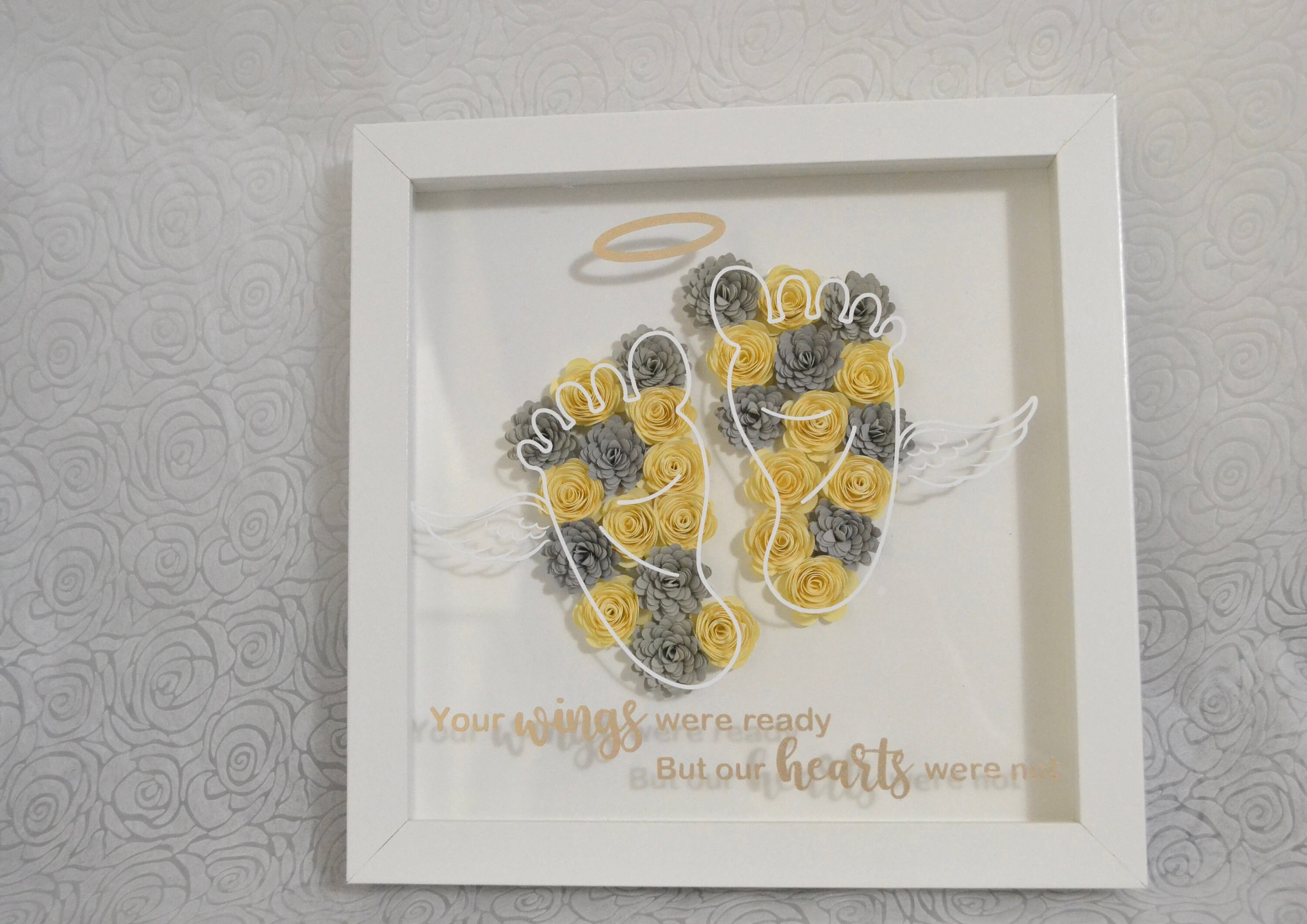 Sympathy Gift/ Memorial Shadow Box/ Infant Loss Frame - Etsy