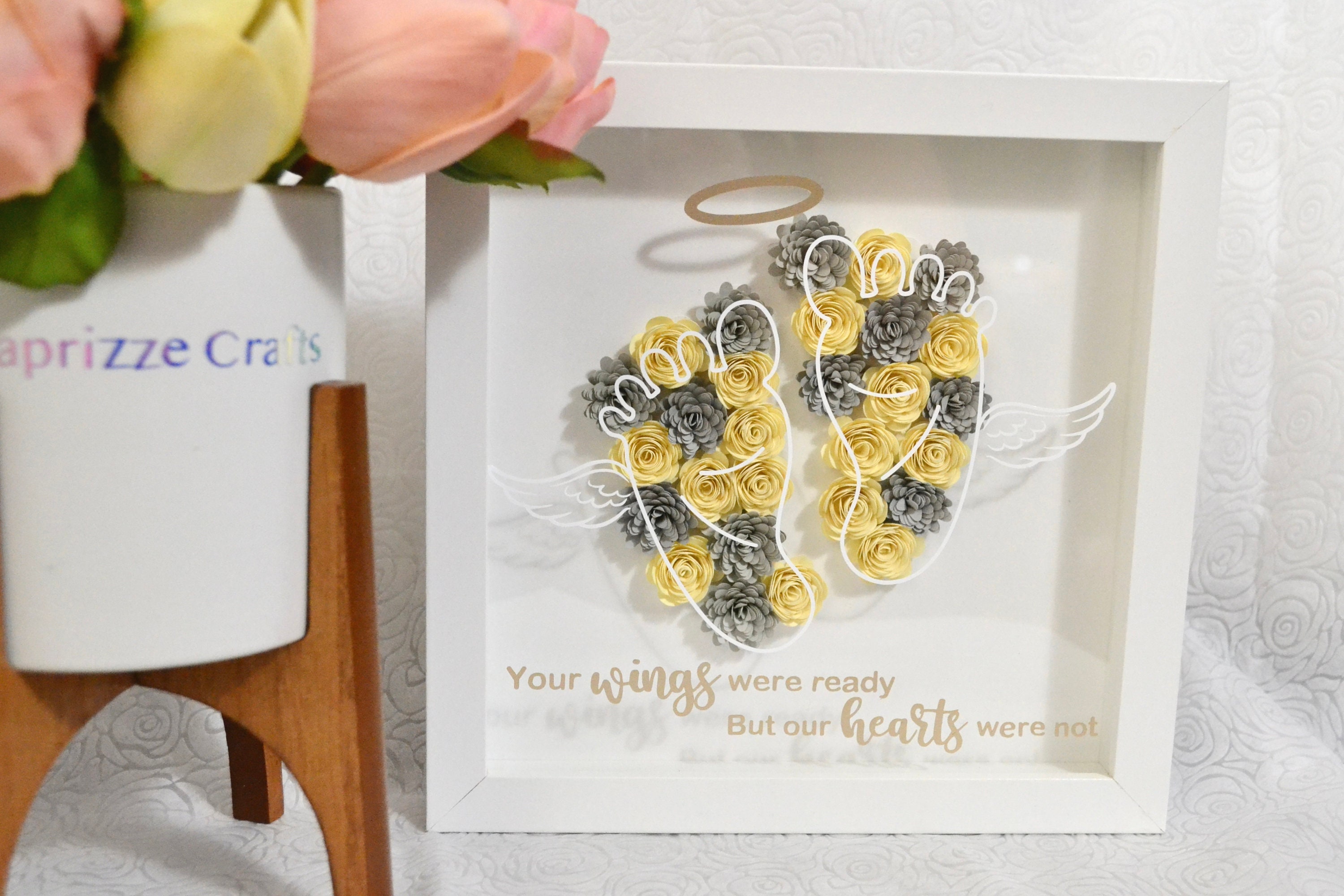 Sympathy Gift/ Memorial Shadow Box/ Infant Loss Frame - Etsy