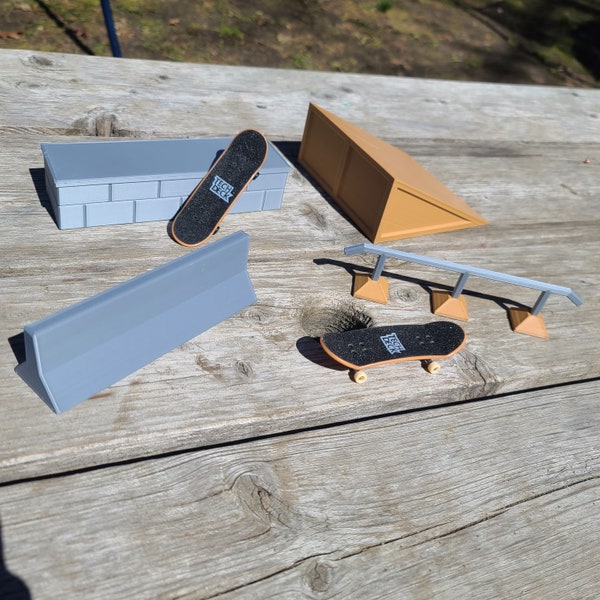 Fingerboard Ramp and Rail - Etsy