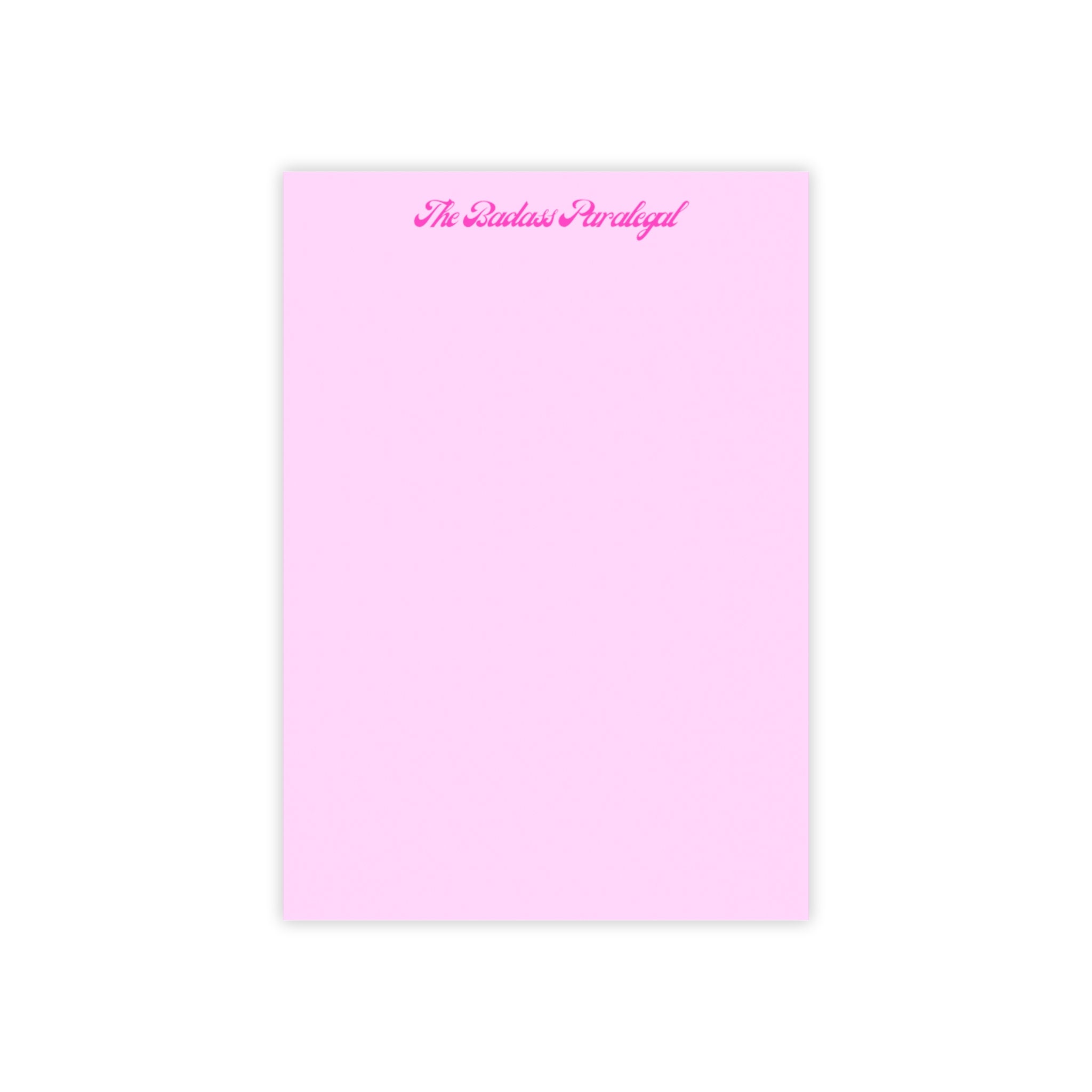 The Badass Paralegal Post-it® Note Pads - Etsy