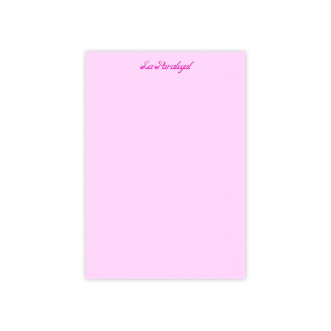 La Paralegal Post-it® Note Pads - Etsy