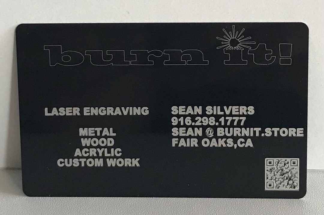 Custom Aluminum Business Cards! - Etsy