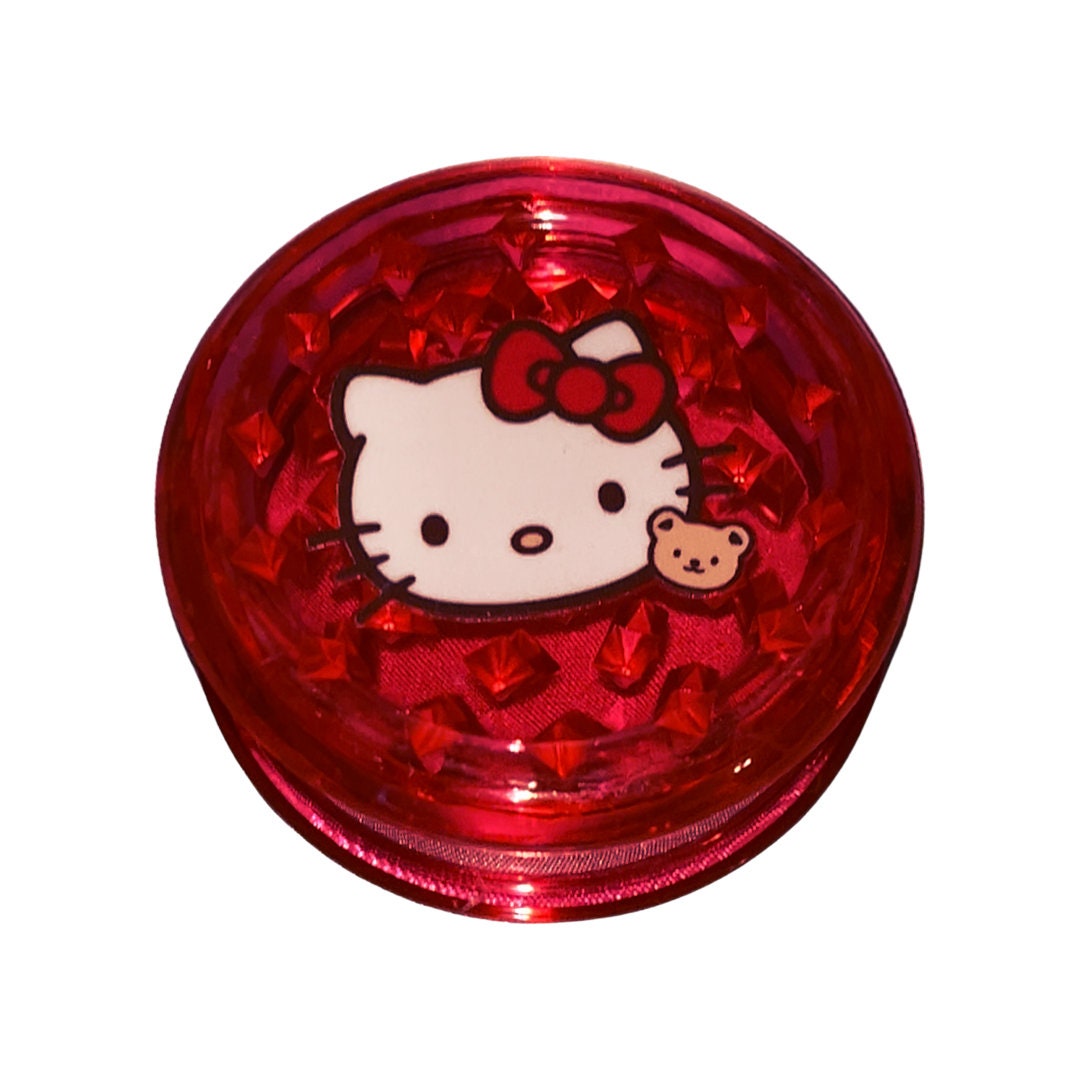 Cute Cat Grinder 2.5 Inches 2 Piece Plastic Kitchen Spice Dry Herb ...