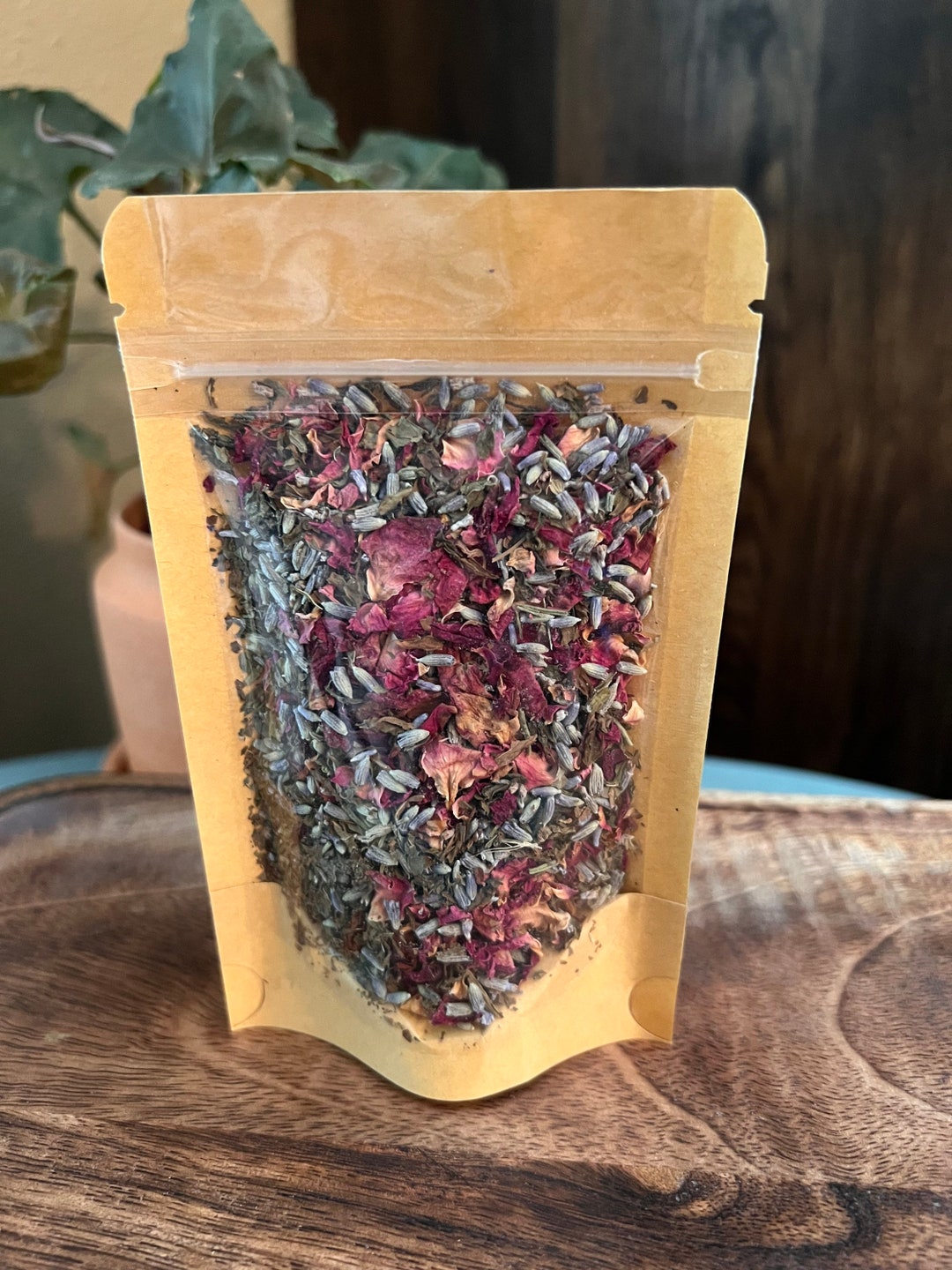Lavender and Rose Loose Leaf Tea Blend, Loose Leaf Tea, Lavender, Rose ...