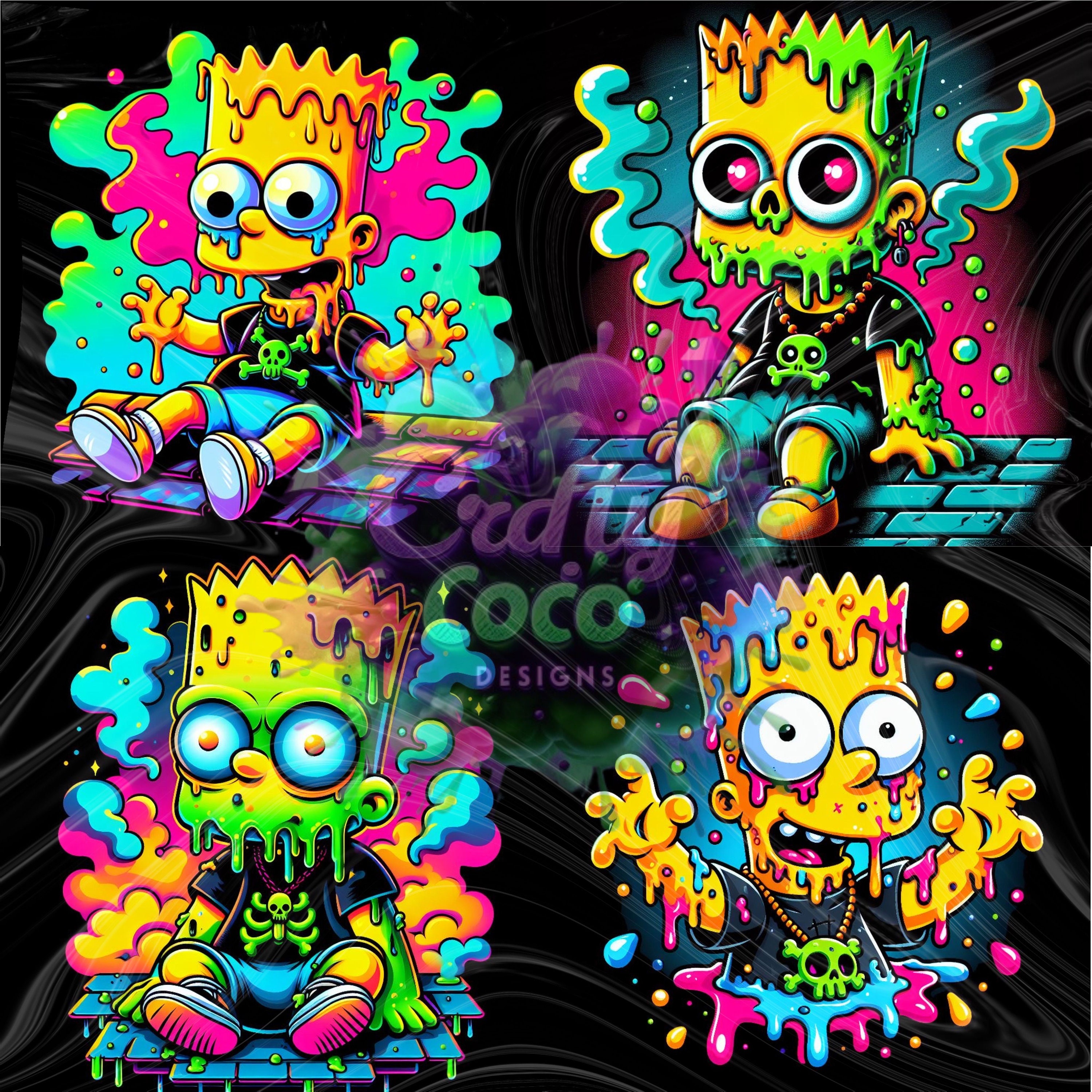 Bart Simpson Bundle the Simpson Png Trippy Png Clip Art Chat GPT ...