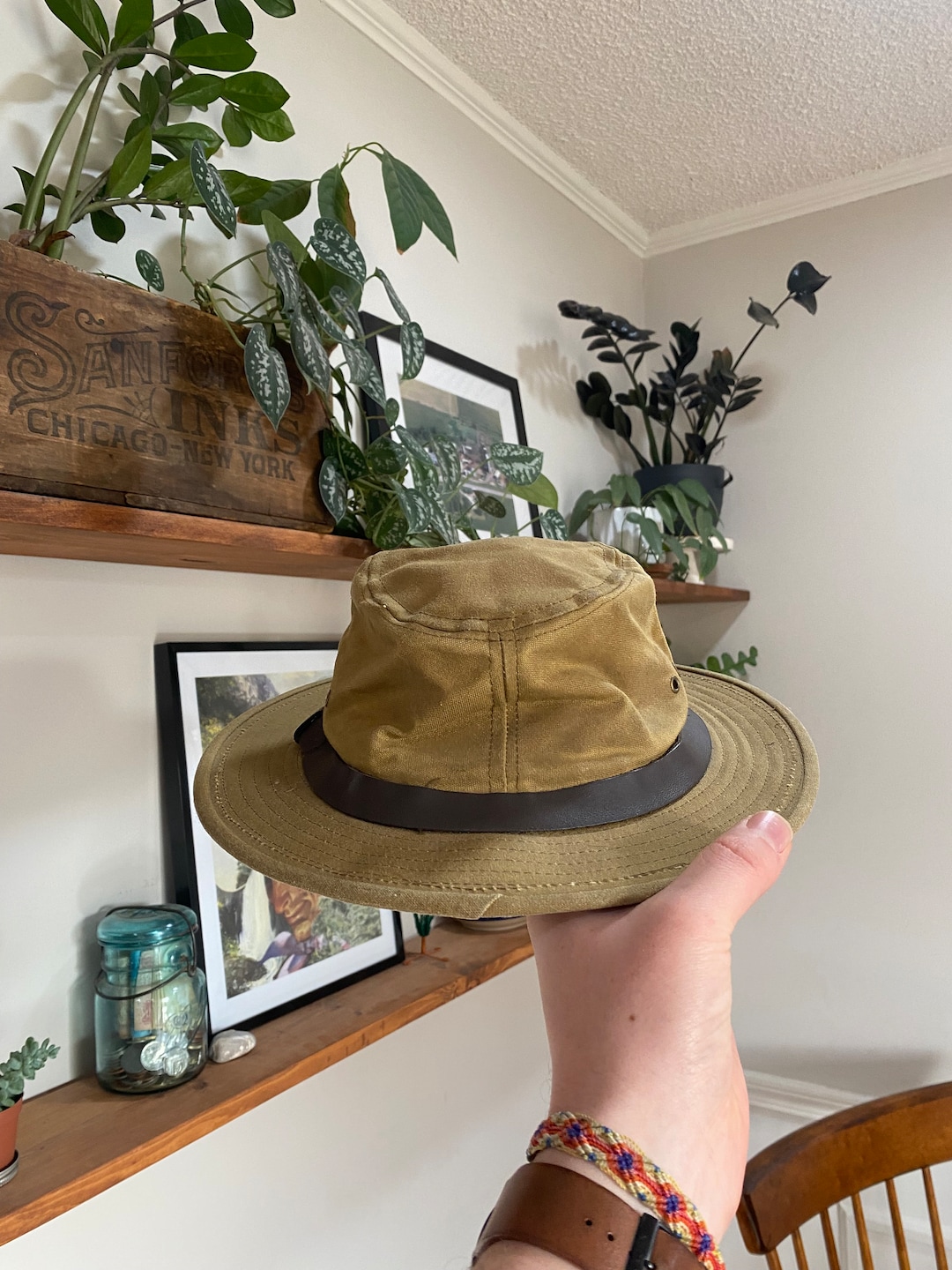 Vintage Filson Tin Cloth Packer Hat - Etsy