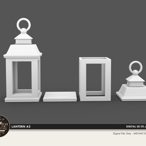 Lantern 3d Print File - Etsy