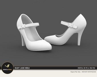 3d Printed Mary Jane - Etsy Australia