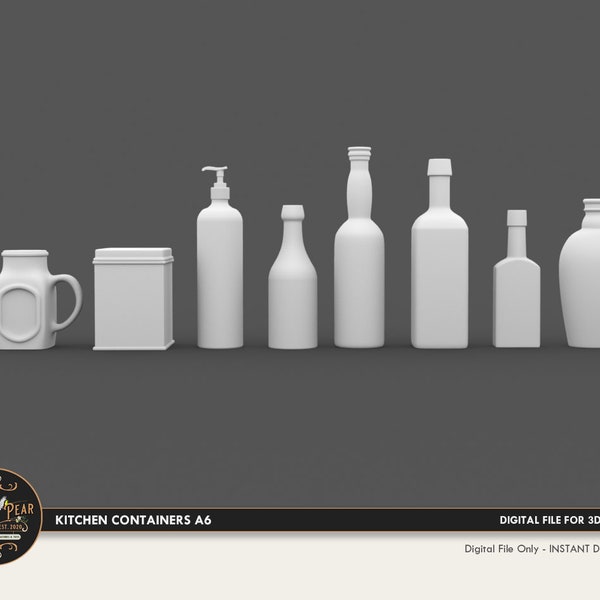 Container Stl File - Etsy