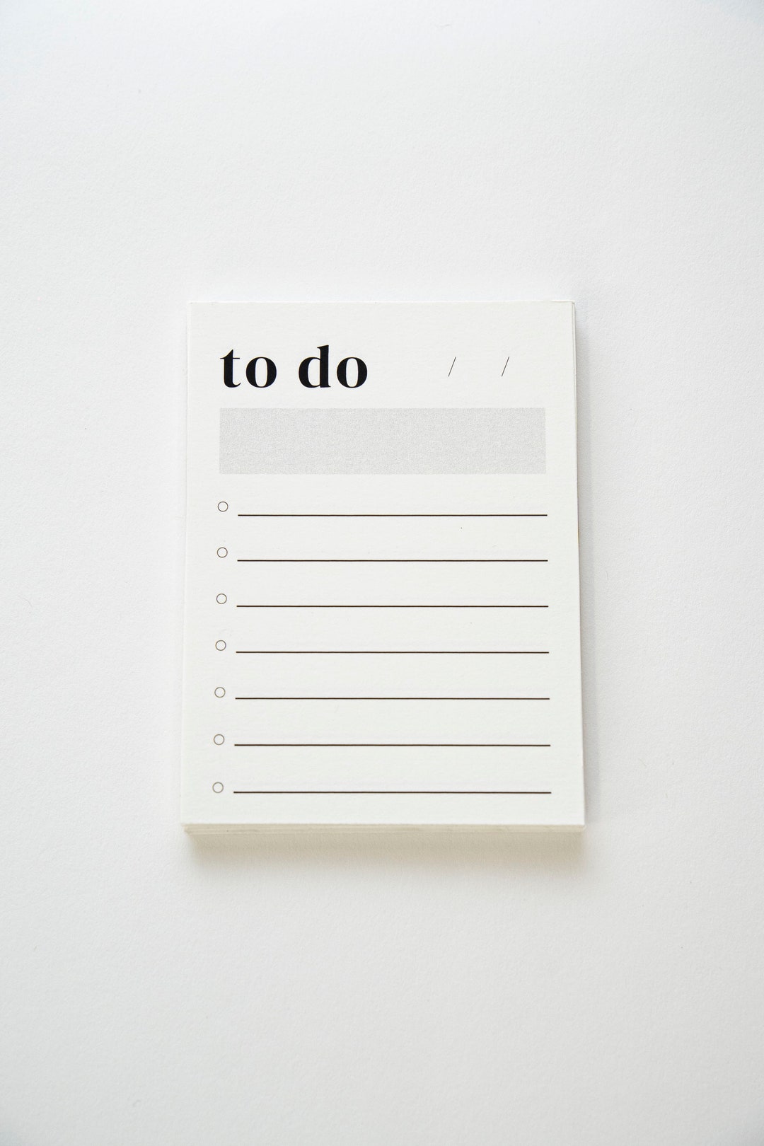 To Do List Notepad, Tear off Note, Minimalist Productivity Planner ...