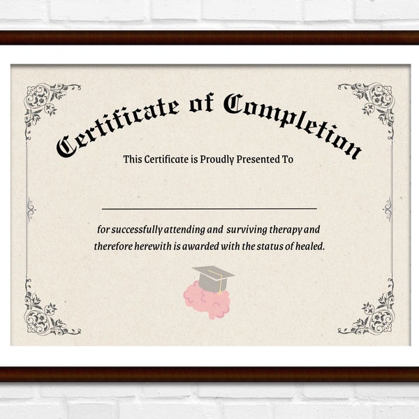 Degree Certificate - Etsy