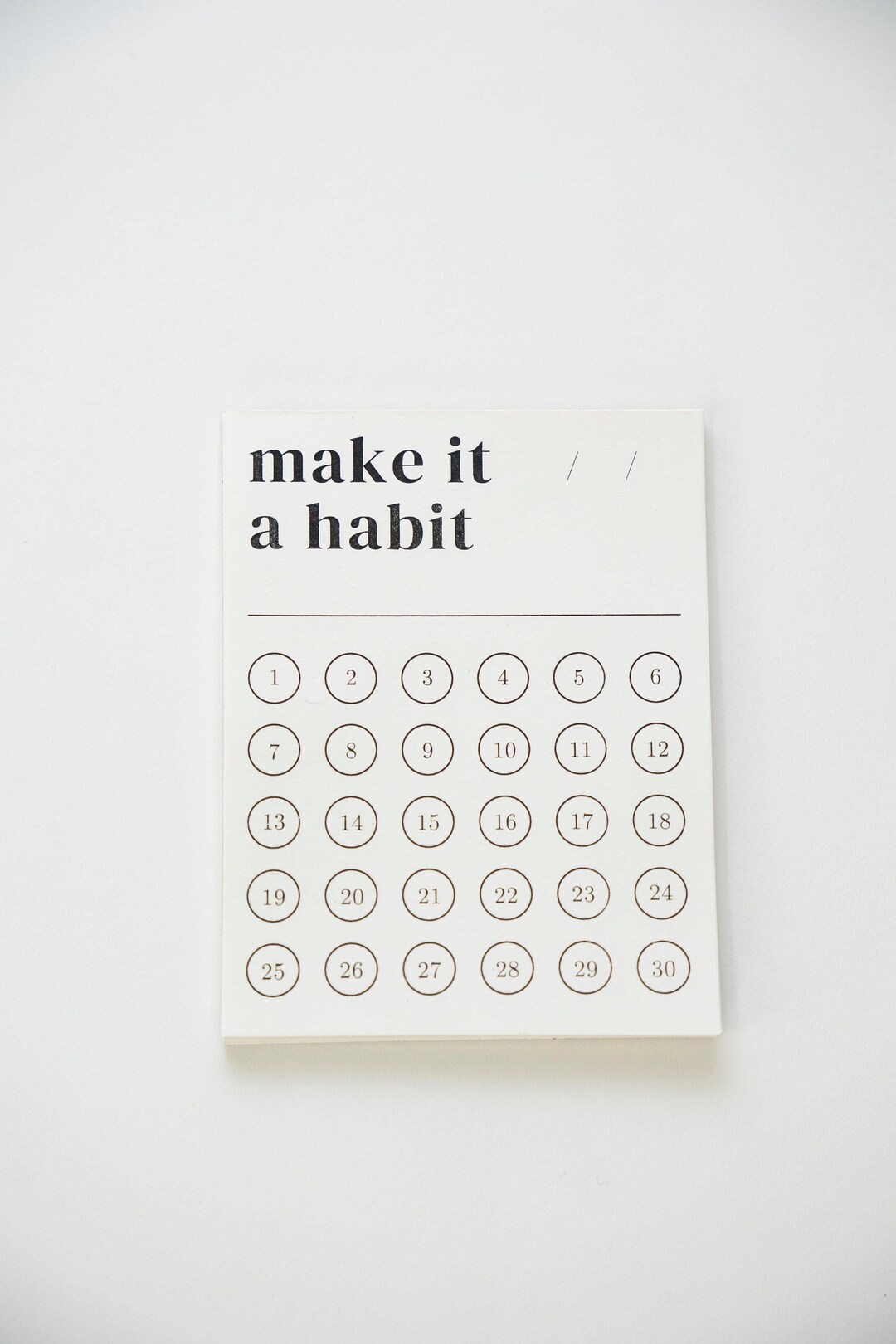 Habit Tracker, Small Productivity Notepad, Organization Growth Mindset ...